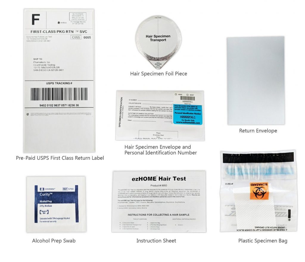 Home Hair Drug Test Kit - Pass My Drug Test